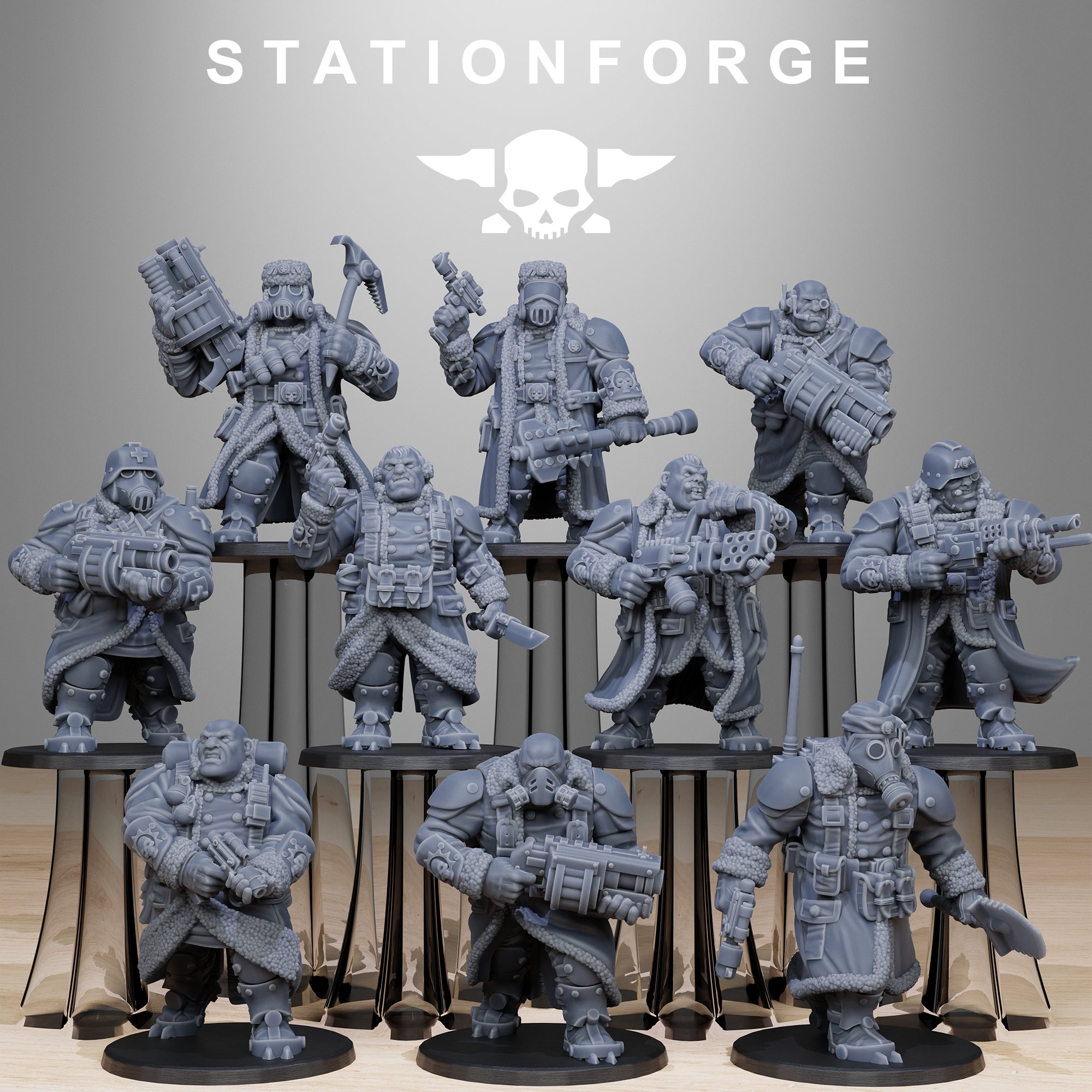 GrimGuard Frostwatch Mutants - Station Forge – 3DPitFactory